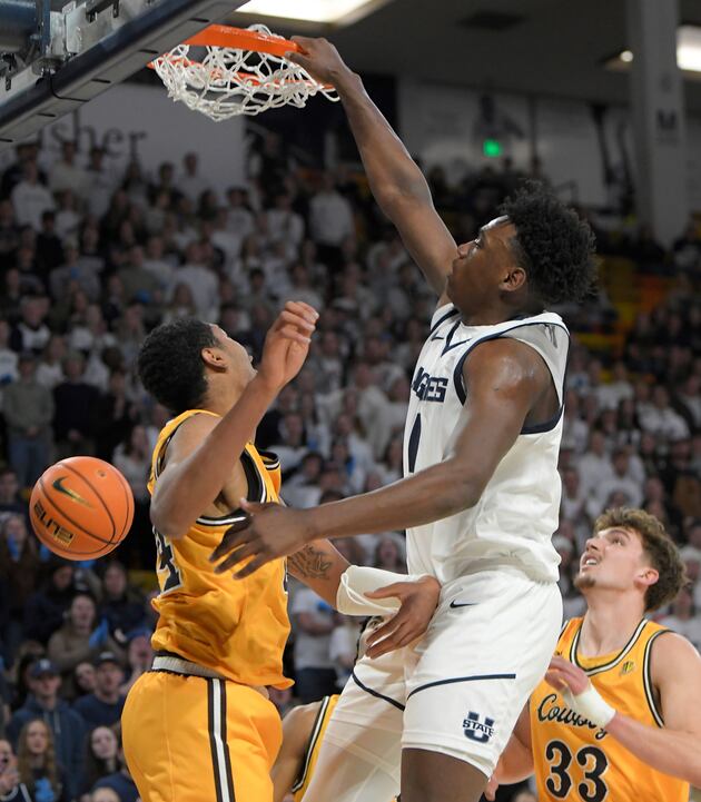 Second-half run powers No. 20 Utah State to blowout win over Wyoming ...
