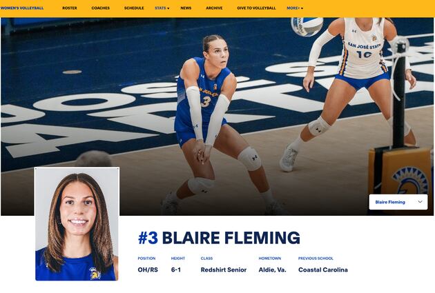 Blaire Fleming: why college teams are forfeiting games | Opinion ...