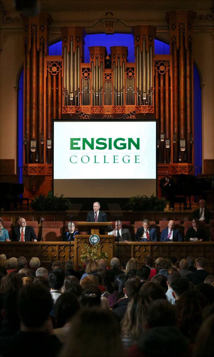 Ensign College: LDS Business College renamed, will offer 4-year degrees ...