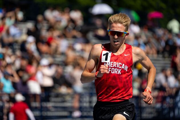 This BYU-bound athlete just did something amazing — again – Deseret News