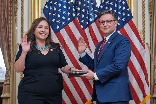 This Arizona Democrat won her race 50 days ago. Now she’s being sworn ...