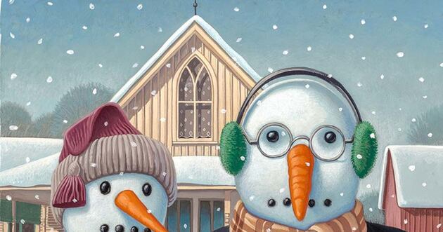Frosty gets artsy in Utah couple's picture book 'If Picasso Painted a ...