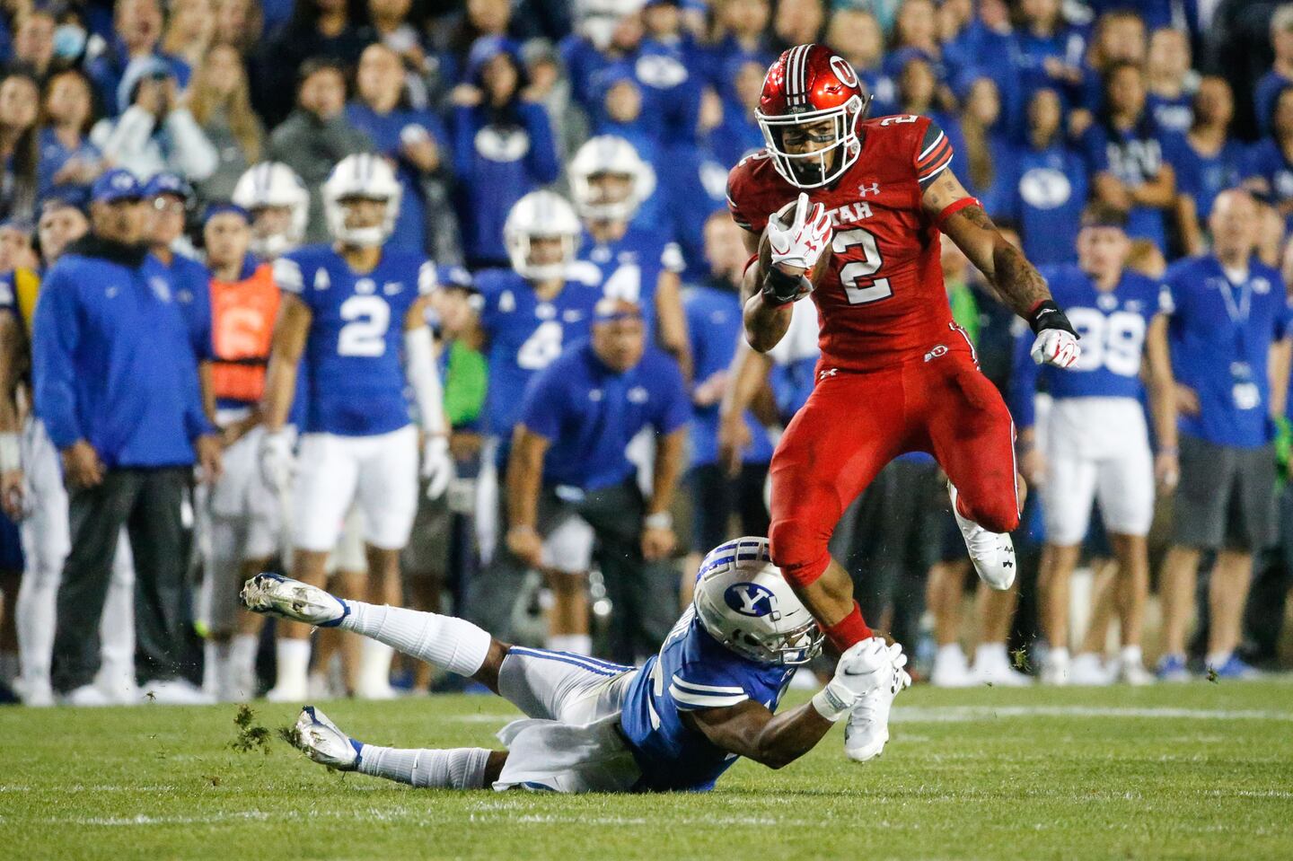 BYU ends nine-game losing streak to Utah with 26-17 victory – Deseret News