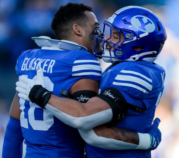 Harvey Langi sizes up BYU linebackers, sees room for growth – Deseret News