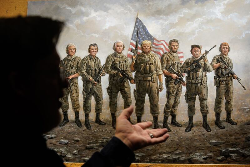 Jon McNaughton art: Controversial artist launches Trump NFT collection ...