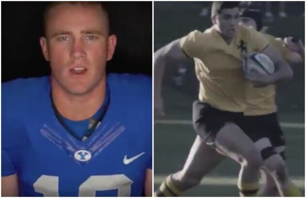 This time it's BYU who finds a punter from Australia, while rugby ...