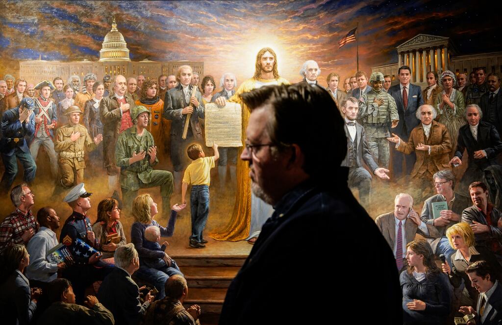 Jon McNaughton art: Controversial artist launches Trump NFT collection ...