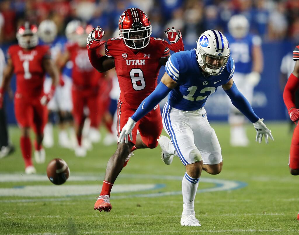 BYU ends nine-game losing streak to Utah with 26-17 victory – Deseret News