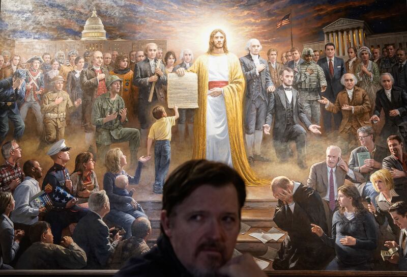 Jon McNaughton art: Controversial artist launches Trump NFT collection ...