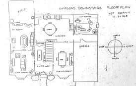 ‘The Simpsons’: Official house floor plan released by former writer ...