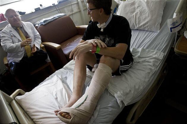 Pilot to return home after spending 6 weeks hospitalized from plane ...