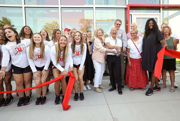 Utah gymnastics unveils upgraded Dumke Center – Deseret News