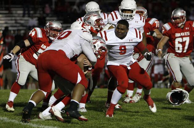 High school football: East three-star DE Korey Rush commits to Nevada ...