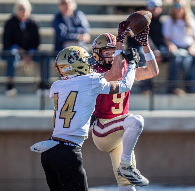 High school football: Clutch goal-line stands propels Cedar into first ...