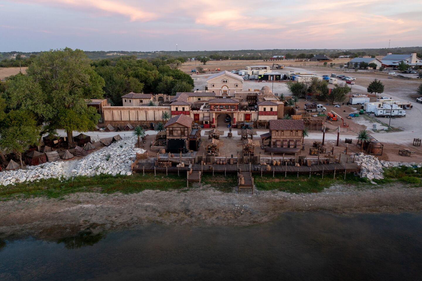 ‘The Chosen’: See 30 photos from a tour of show’s new Texas set ...